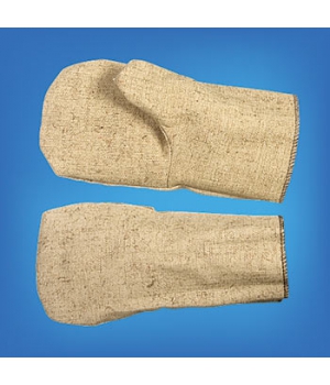 Canvas mittens