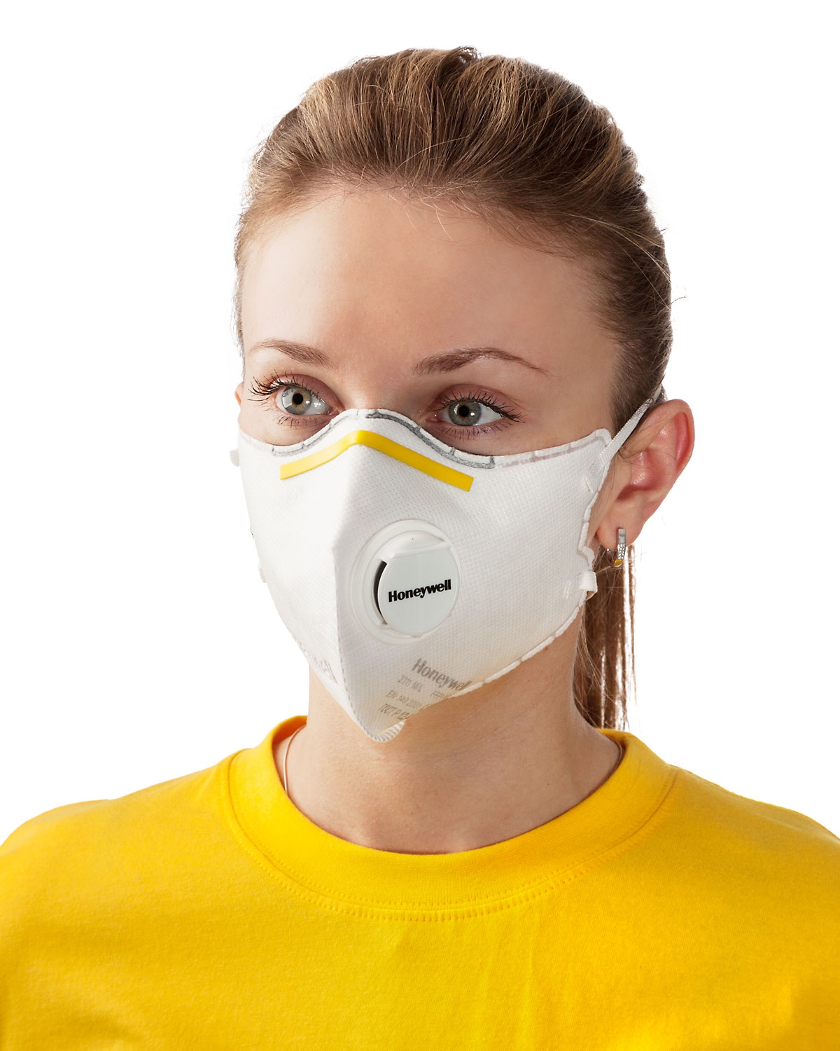 2111 filtering single use half mask (respirator) with exhalation valve ...